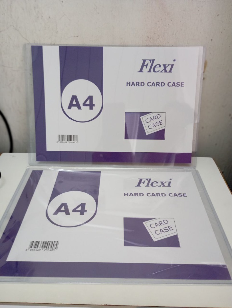 Flexi A4 Hard Card Case -37pcs BULK CLEARANCE!, Hobbies & Toys ...