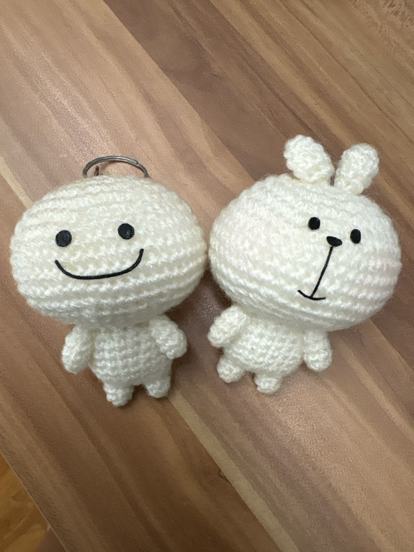 Handmade Crochet Keychain Set, Hobbies & Toys, Stationery & Craft ...