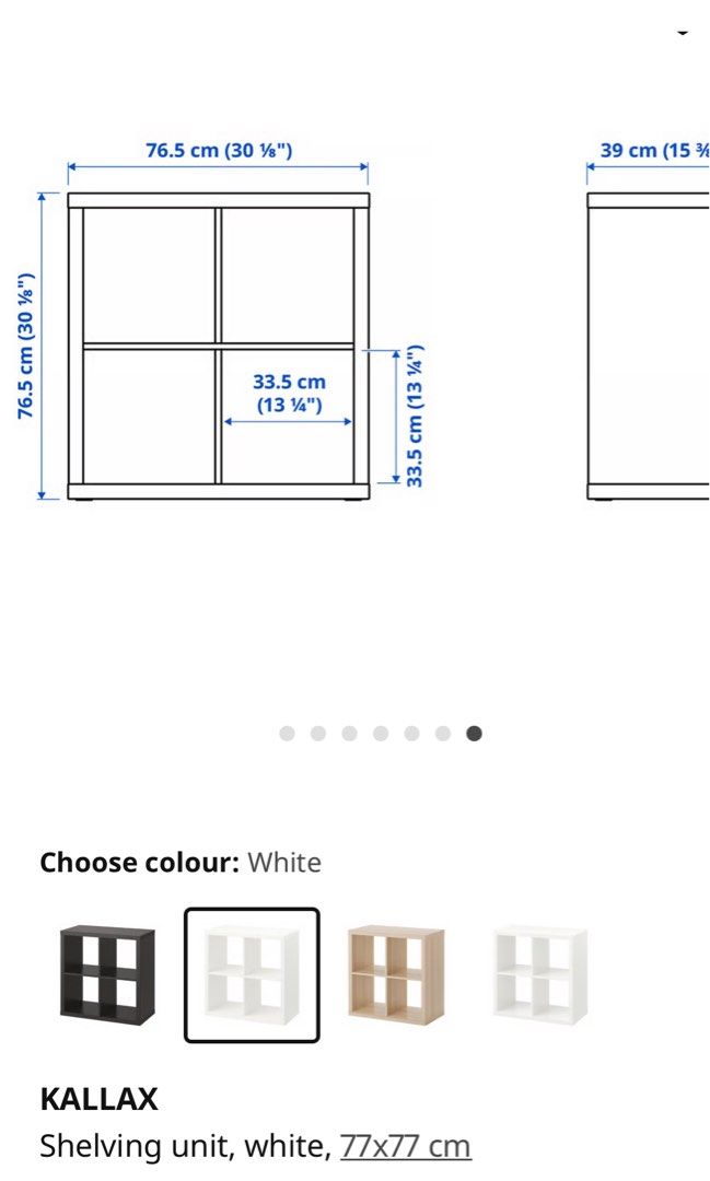 Ikea kallax shelf, Furniture & Home Living, Home Decor, Other Home ...