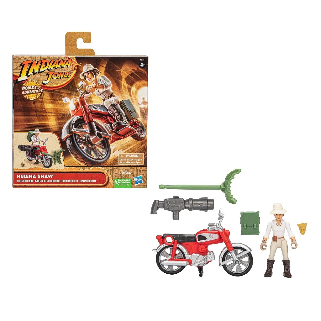 Indiana Jones, Worlds of Adventure Helena Shaw Action Figure with ...