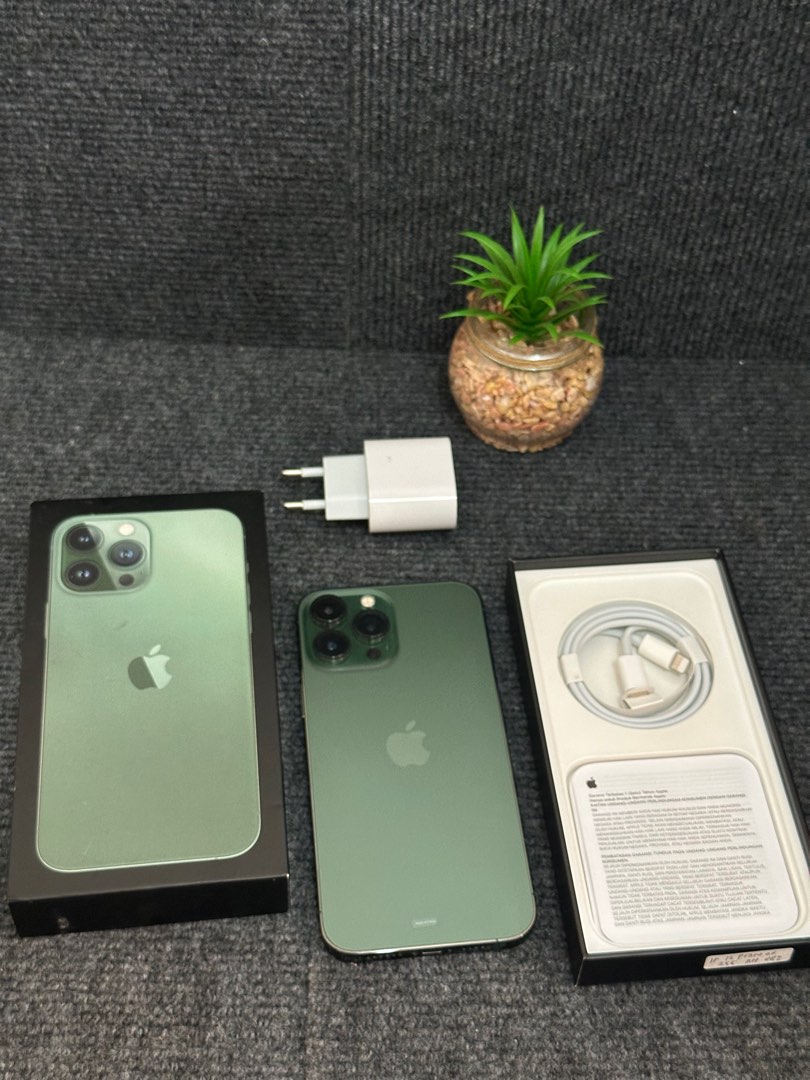IPhone 13 Promax 256gb iBox, Telepon Seluler & Tablet, iPhone, iPhone ...