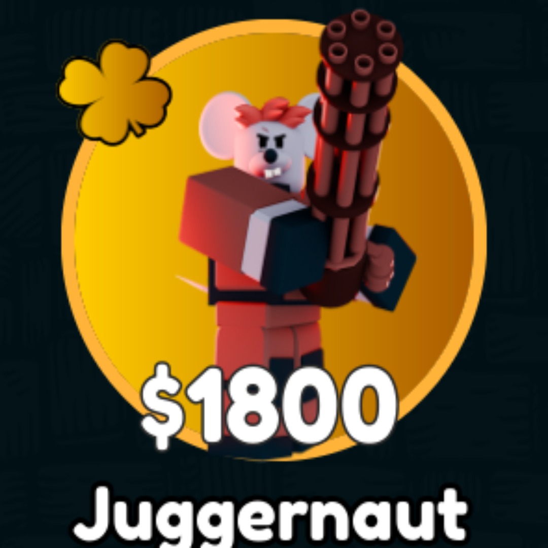 Juggernaut Cheese TD Roblox, Video Gaming, Gaming Accessories ...
