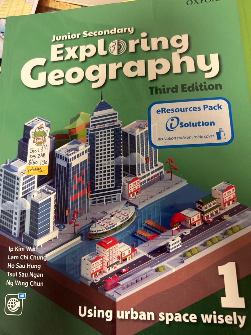 Junior secondary exploring Geography book 1-3 (2022 3rd edition), 興趣及遊戲 ...
