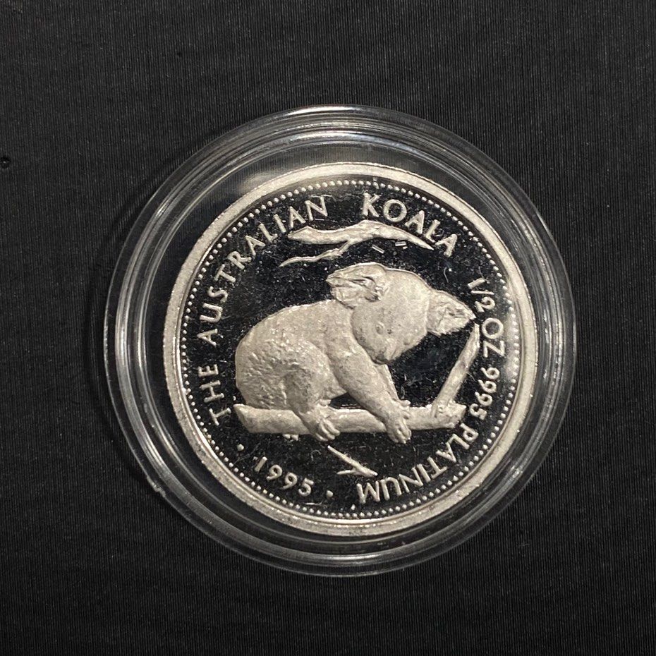 1/2 Oz 1995 Australian Platinum Koala Coins (Rare coins), Hobbies ...