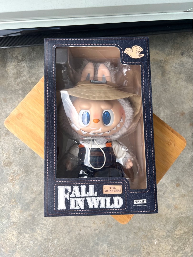 Labubu Fall In Wild Big 40cm, Hobbies & Toys, Toys & Games on Carousell