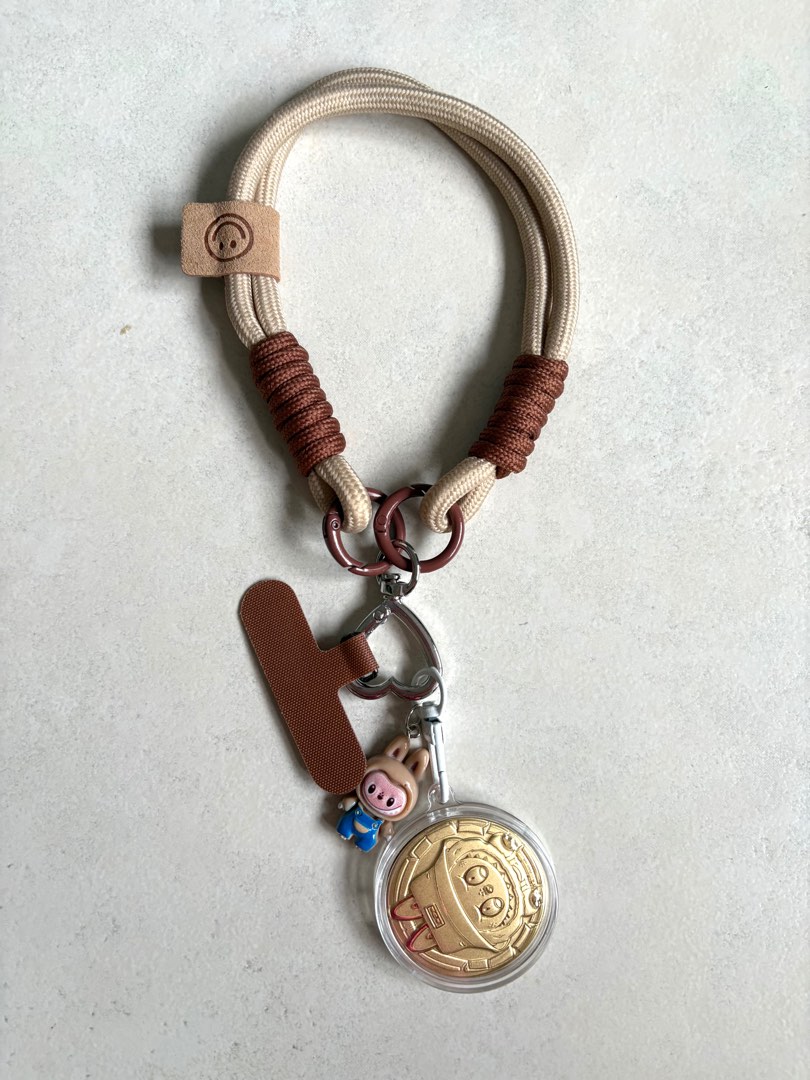 Labubu Phone Lanyard with Charm, Mobile Phones & Gadgets, Mobile ...
