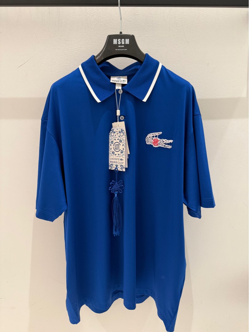 LACOSTE X CLOT, Men's Fashion, Tops & Sets, Tshirts & Polo Shirts on ...