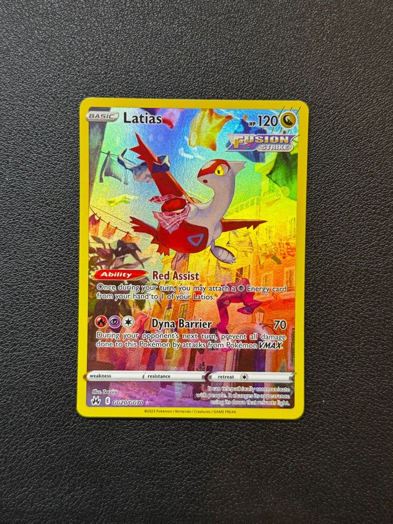 Latias GG20/GG70 Crown Zenith Galarian Gallery - Pokemon TCG, Hobbies ...