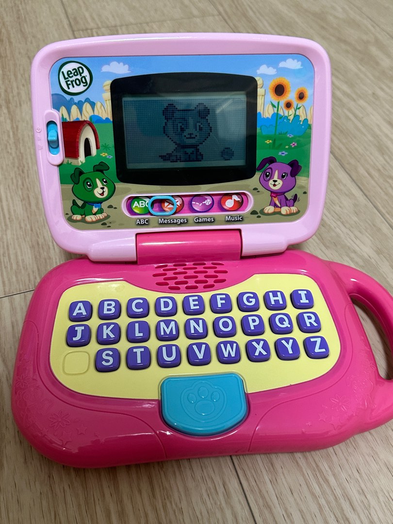 LeapFrog My Pal Scout Laptop - Pink, Hobbies & Toys, Toys & Games on ...