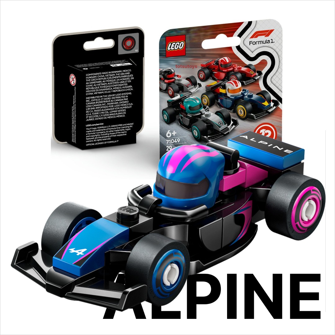 Lego 71049 F1 Race Cars Alpine, Hobbies & Toys, Toys & Games on Carousell
