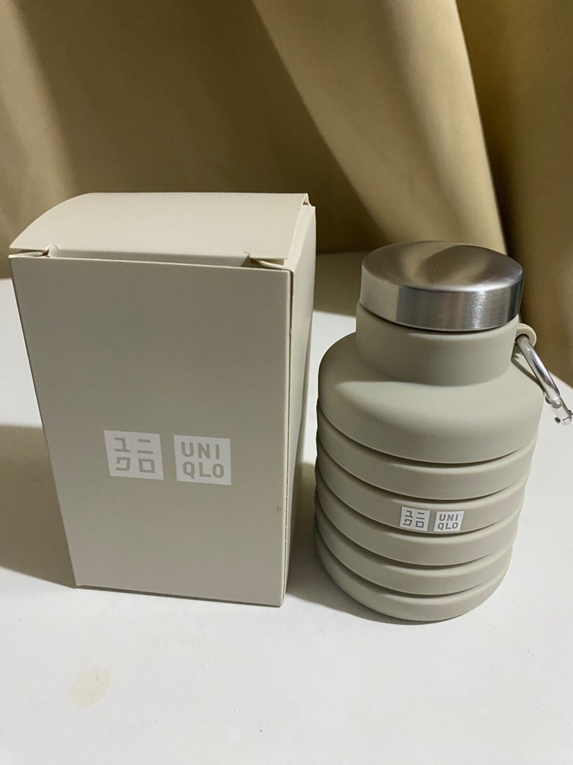 Limited Edition Uniqlo collapsible water tumbler, Furniture & Home ...