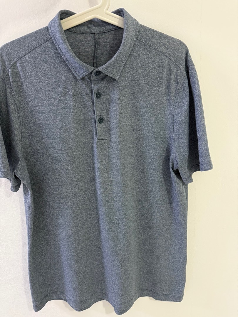 Lululemon Evolution Polo Pique (Size: L), Men's Fashion, Tops & Sets, Tshirts & Polo Shirts on ...