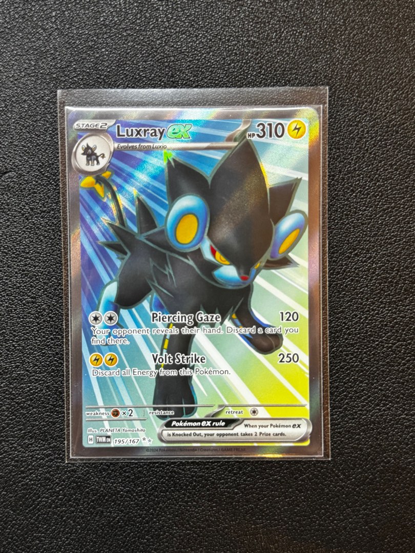 Luxray EX 195/167 Twilight Masquerade (Terrible Decisions Made ...
