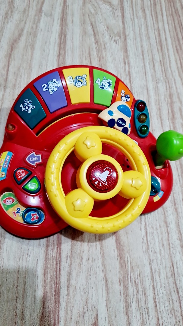 MAINAN SETIRAN ANAK VTECH EDUKASI ANGKA HEWAN BUKA FISHER PRICE PLAYGRO ...