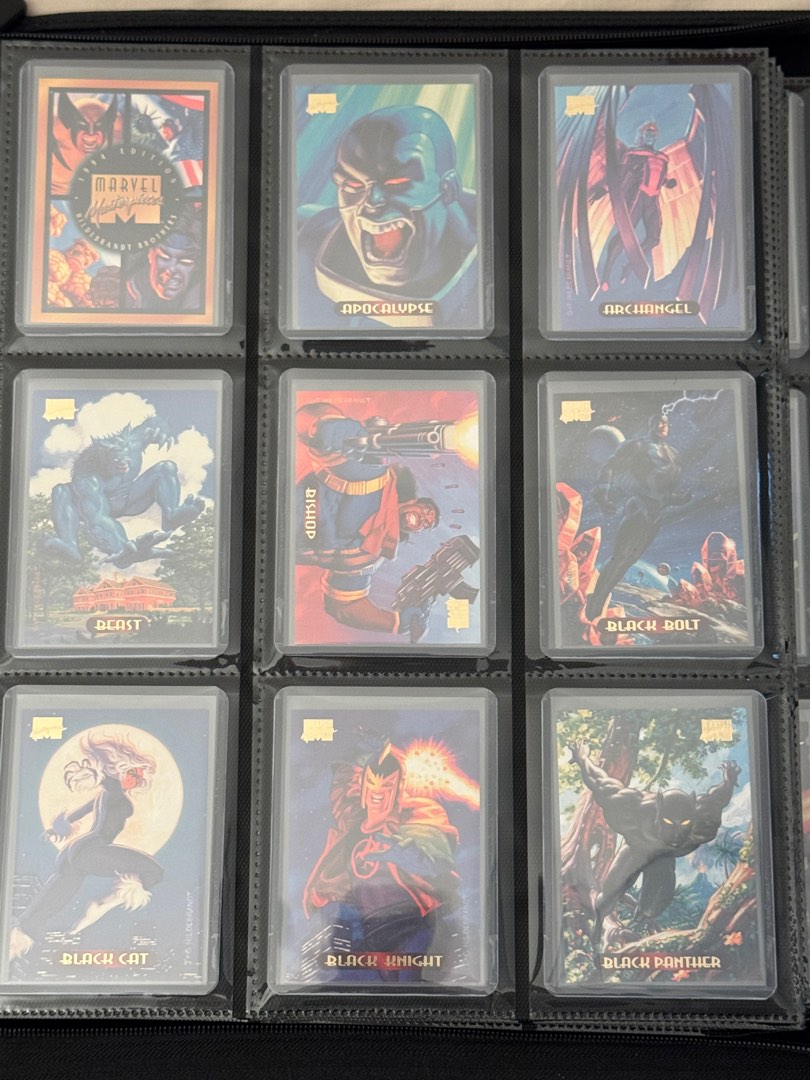 Marvel Masterpieces 1994 Complete 150 Base Set, Hobbies & Toys ...