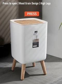 Minimalist Japanese Style Trash Bin Dustbin Indoor Waste Bin, Furniture ...
