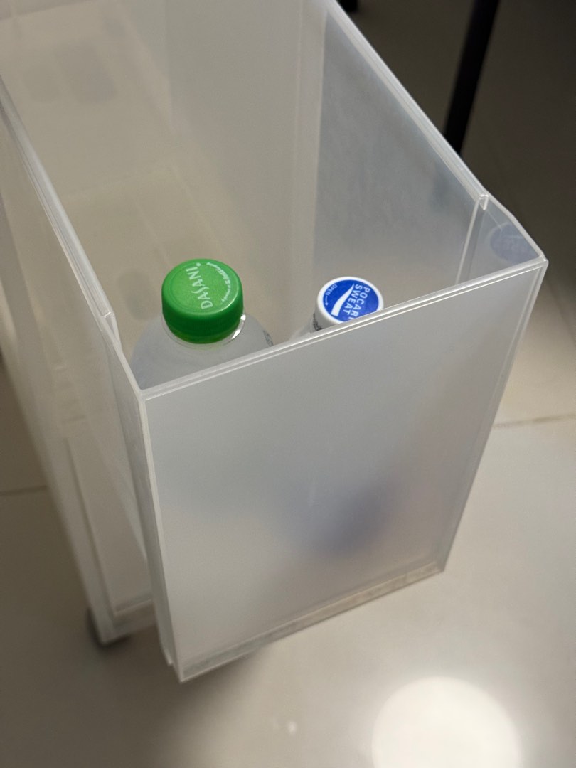 MUJI 3-Tier Storage Trolley with Casters, Furniture & Home Living ...