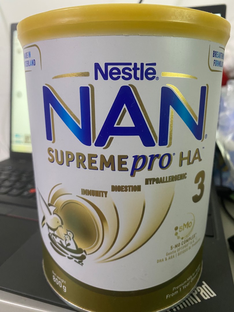 Nan Supreme Pro HA Stage 3, Babies & Kids, Nursing & Feeding, Weaning ...