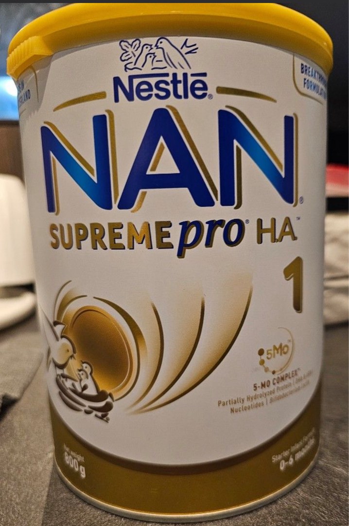 Nestle NAN Supreme Pro HA 1 Infant Formula, Babies & Kids, Nursing ...