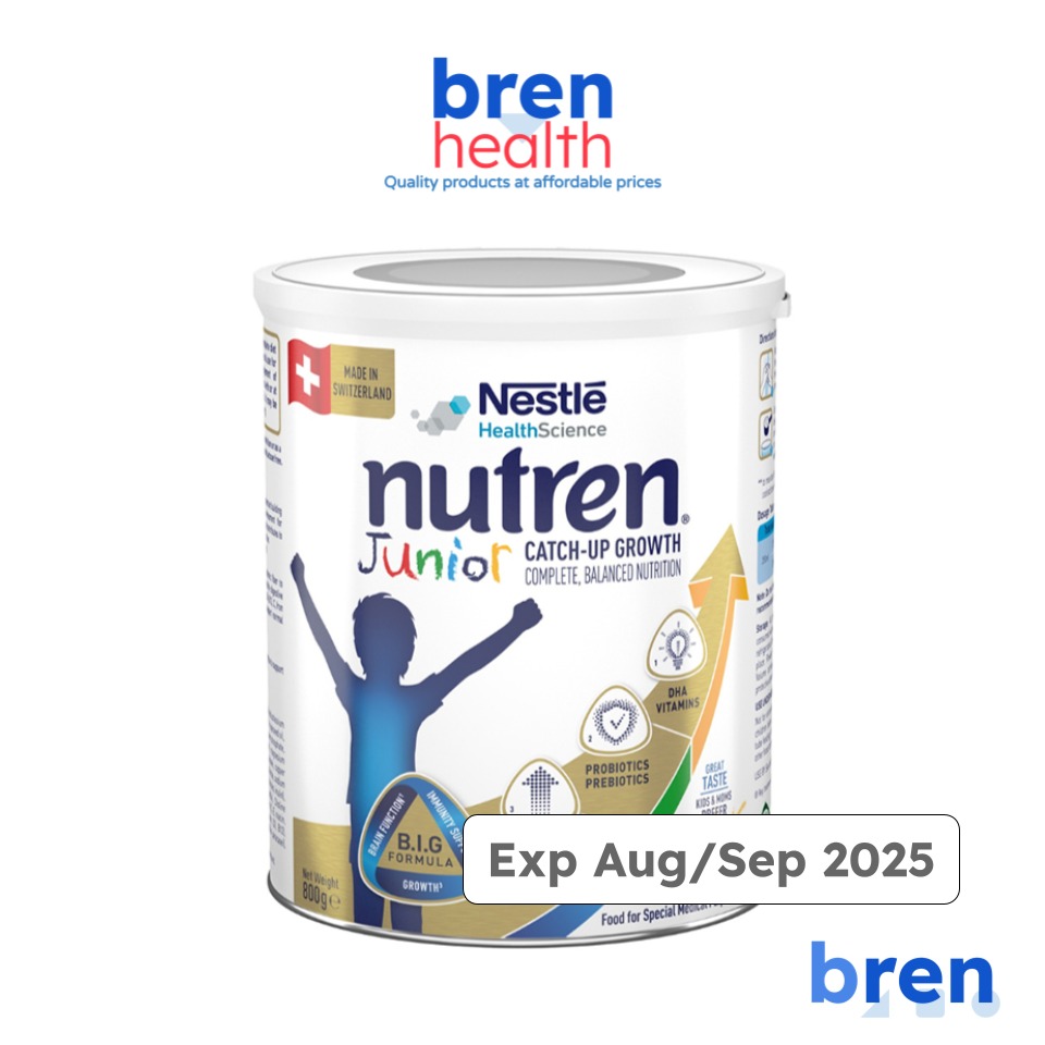 Nestle Nutren Junior Catch-Up Growth Formula Milk Powder 800g, Health ...