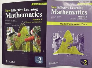 New Effective Learning Mathematics module 2, Vol.1 & 2, 興趣及遊戲, 書本 & 文具 ...
