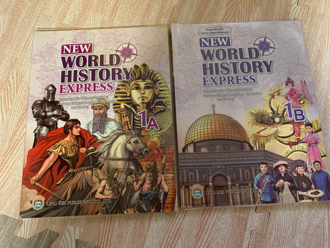 NEW WORLD HISTORY EXPRESS 1A1B, 興趣及遊戲, 書本 & 文具, 兒童書籍 - Carousell
