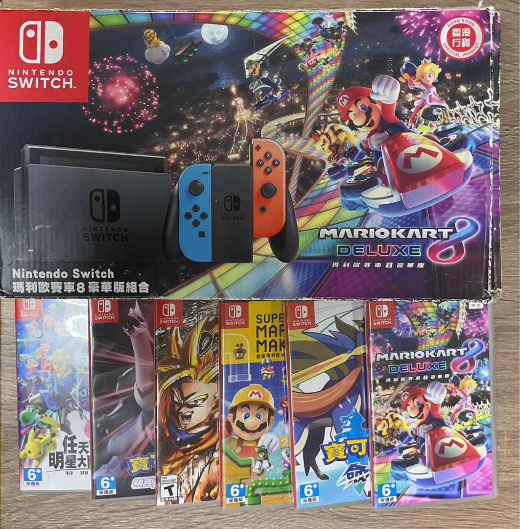 Nintendo Switch, 電子遊戲, 電子遊戲機, Nintendo 任天堂 - Carousell