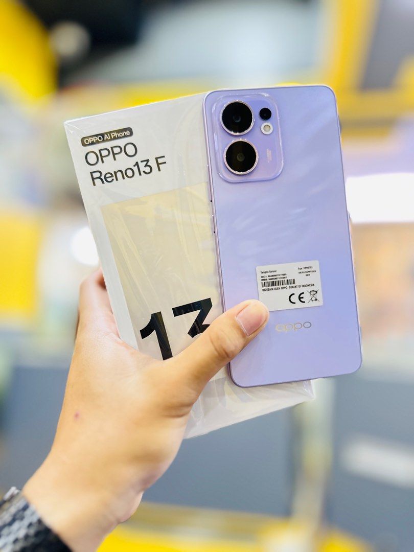 Oppo Reno 13F 8/256 2 Bulan pakai, Telepon Seluler & Tablet, Ponsel ...