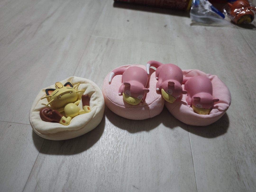 Original Pokemon Casual Time Pikachu Munchlax Slowpoke Rowlet Meowth ...