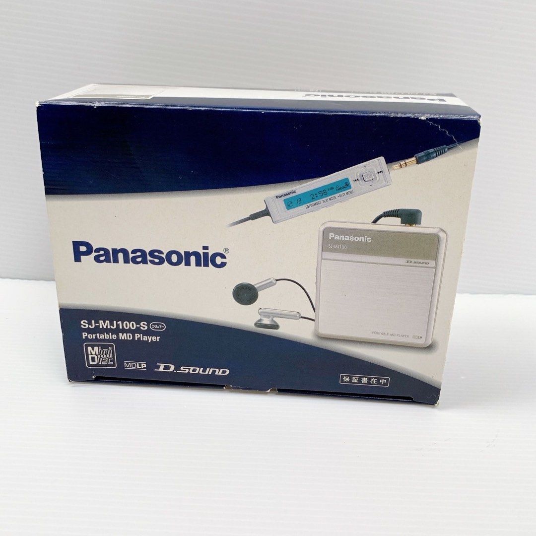 Panasonic MiniDisc SJ-MJ100 Mini Disc Player, TV & Home Appliances, TV ...