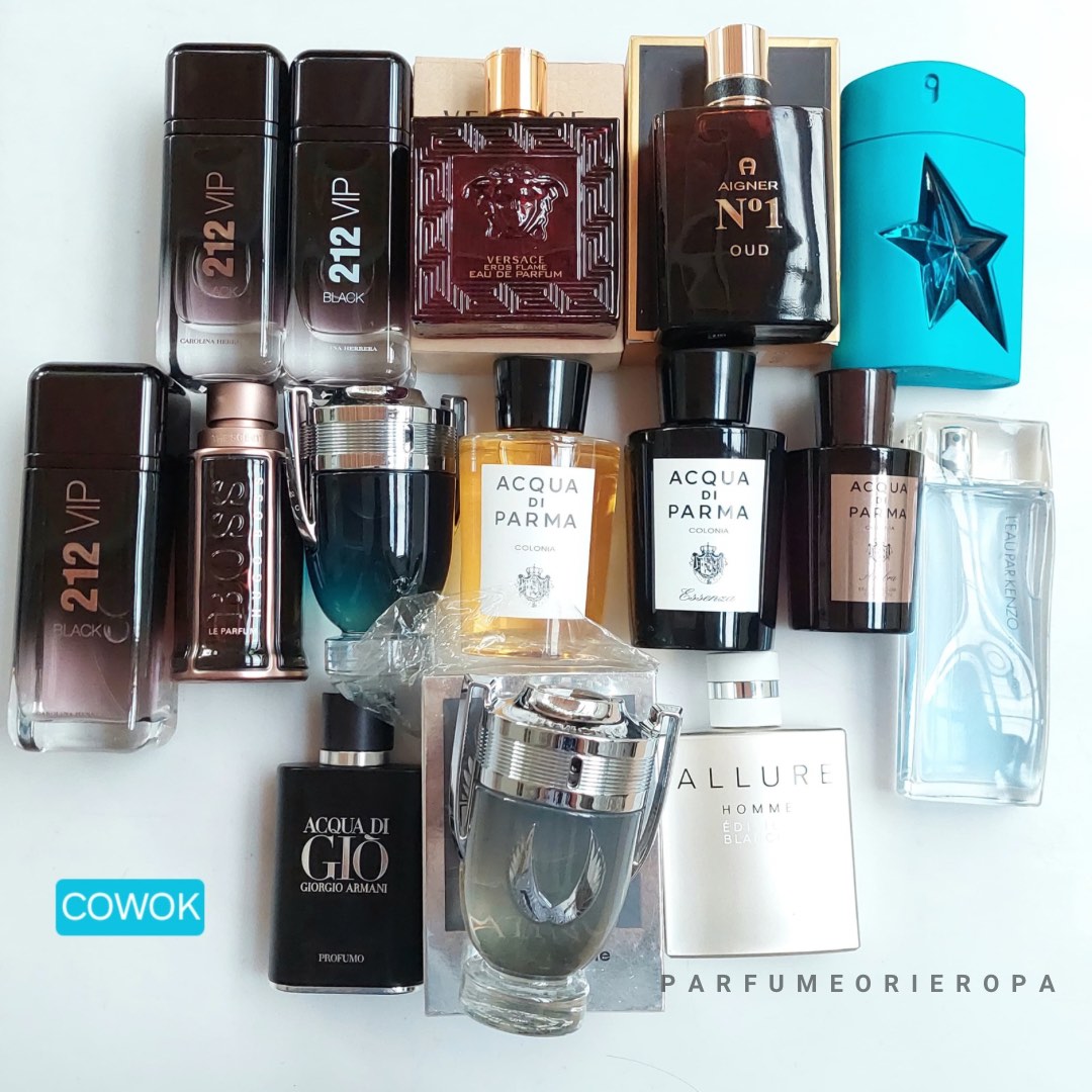 Parfum Pria Original non box standart size harga mulai 680rb sd 1.25jt ...