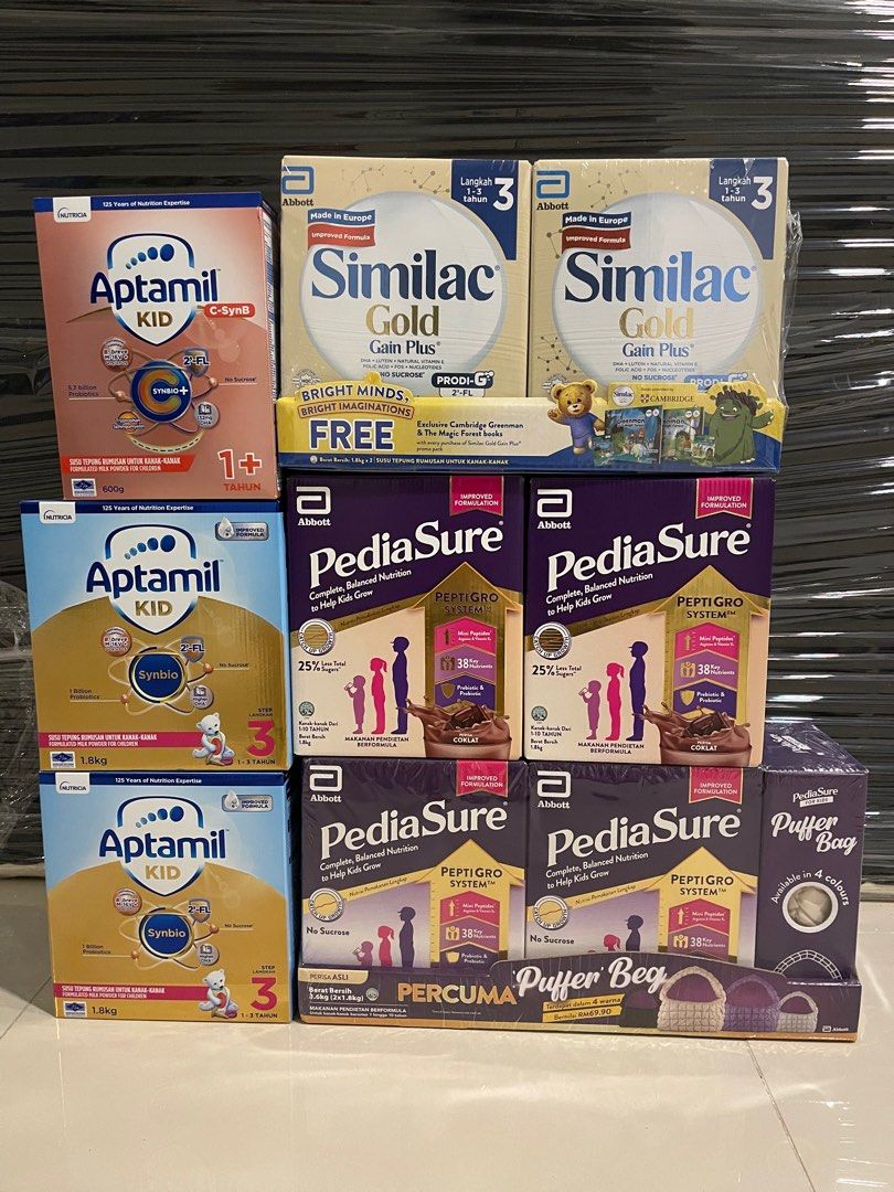 Pediasure Similac Aptamil, Babies & Kids, Nursing & Feeding ...