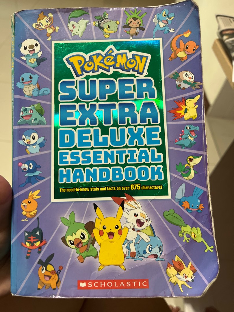 Pokemon Super Extra Deluxe Essential Handbook, Hobbies & Toys, Books ...
