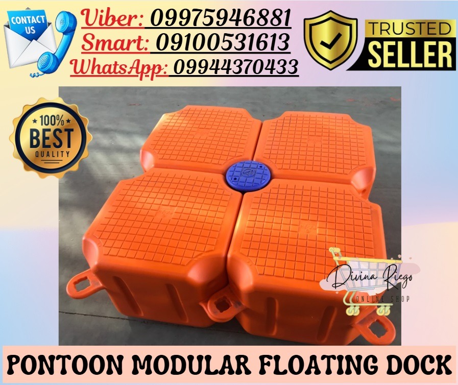 Pontoon Module Sea Buoy Motoboat Pontoon Floating Boat Dock, Sports ...
