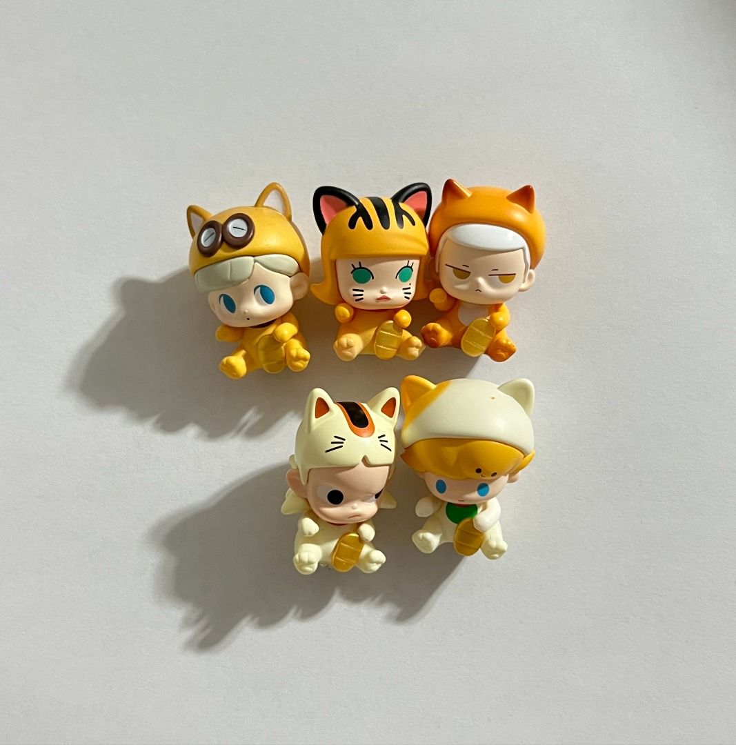 POPBEAN LUCKY CAT LILIOS MOLLY KUBO ZSIGA DIMOO SET, Hobbies & Toys ...