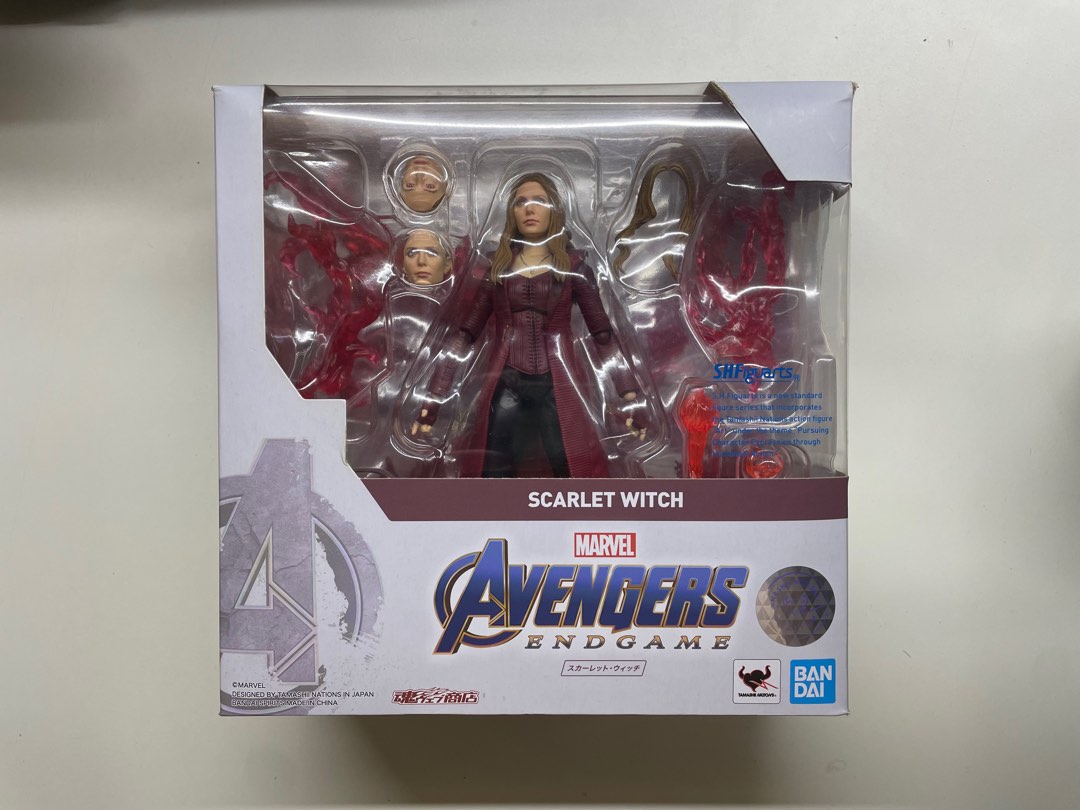 Premium Bandai S.H.Figuarts SHF Marvel Avengers Endgame Scarlet Witch ...