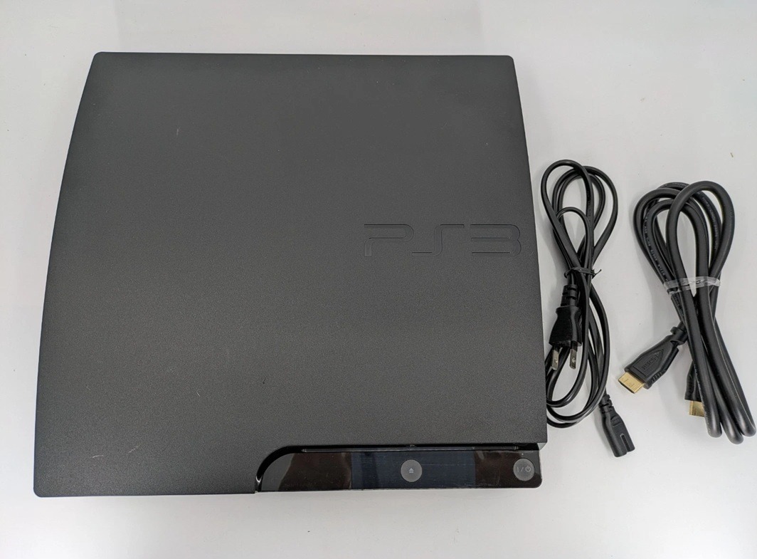 ps3 slim with wired controller, Video Gaming, Video Game Consoles ...