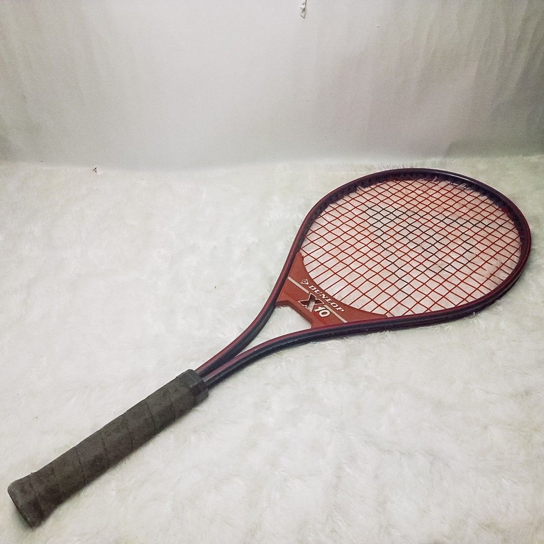 Raket Tenis Junior Dunlop X10 Series Mid-Size/Control with Head Cover ...