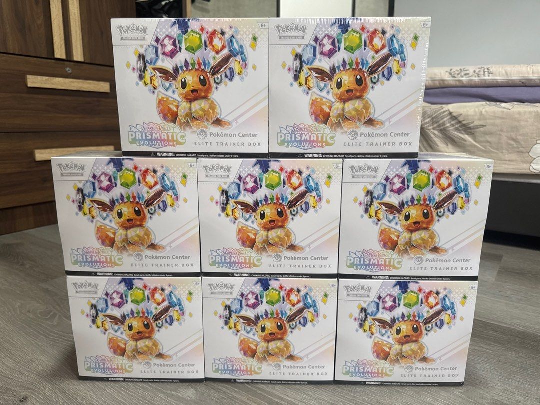 [READY STOCKS] Shrinked Prismatic Evolution Elite Trainer Box (ETB ...