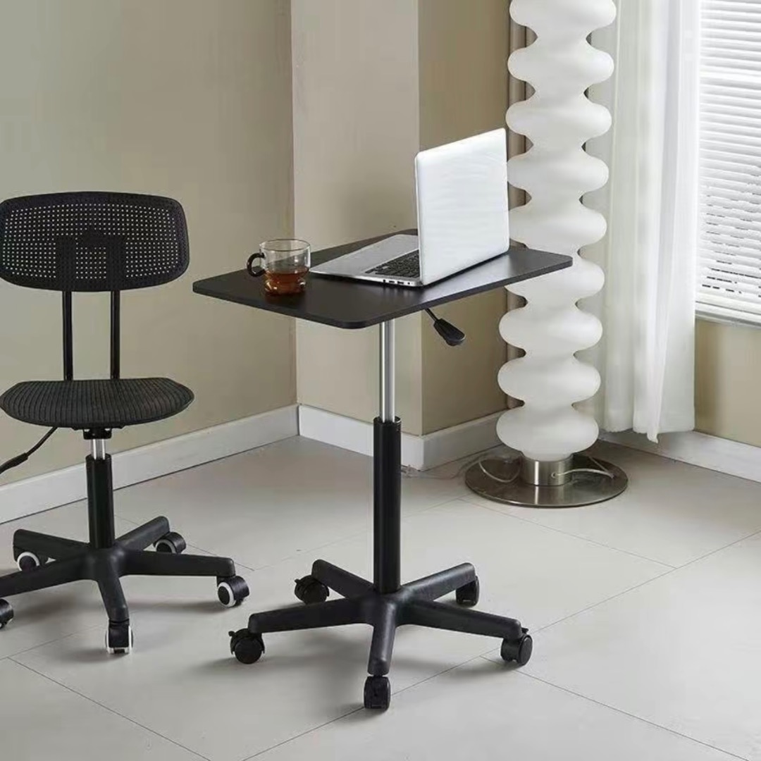 Rolling Side Table | Sofa Laptop Table | Adjustable Height Table ...
