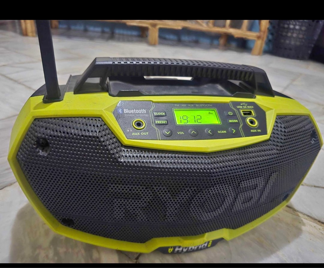 ryobi hybrid radio R18HR 18V UNIT ONLY NO BATTERY, Audio, Other Audio ...