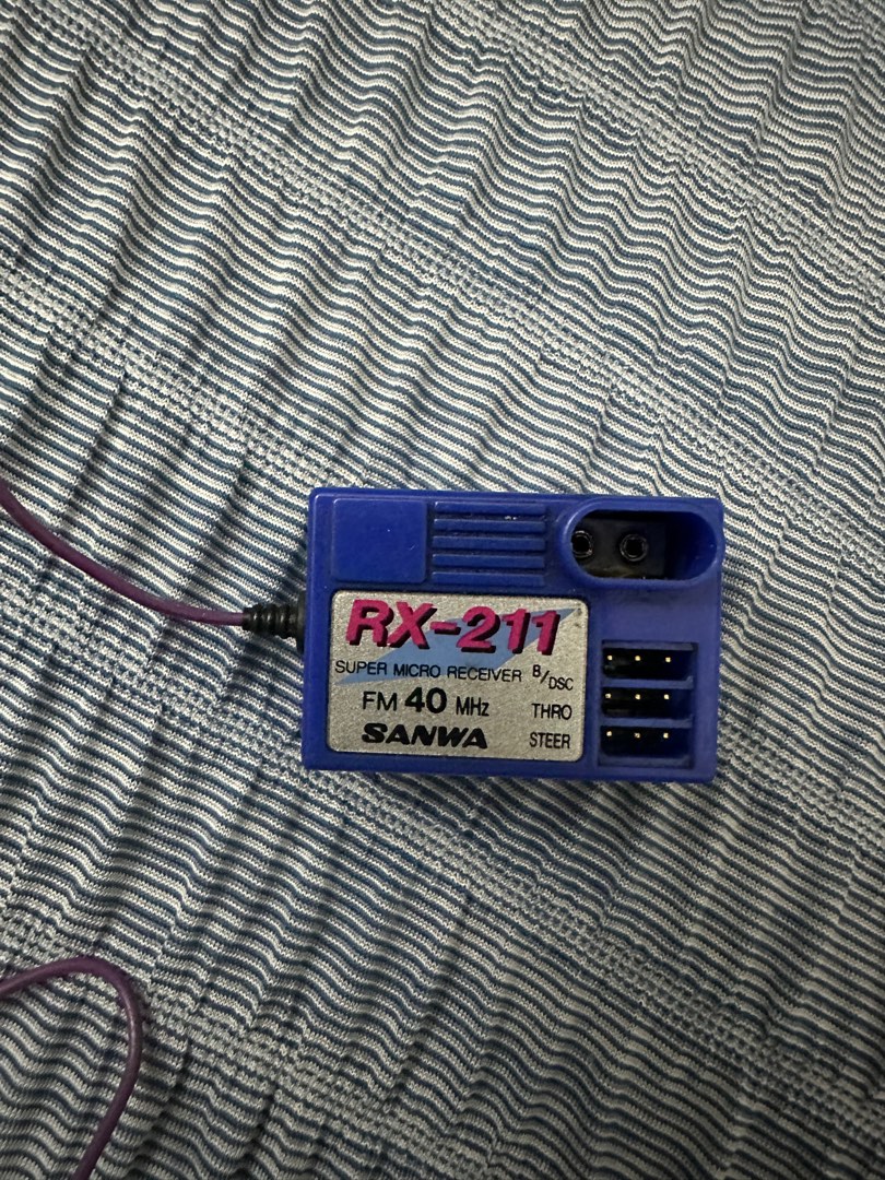 Sanwa RX-211 FM 40MHz Micro Receiver, Hobbies & Toys, Toys & Games on Carousell