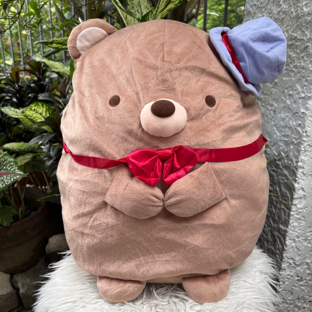 San-X Sumikko Gurashi Tsugihagi Factory Fukiginako KUMA Factory Manager Plush Toy, Hobbies ...