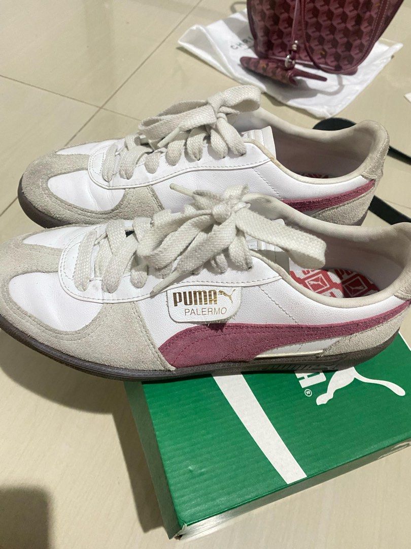 Sepatu palermo red white merah putih original asli footlocker, Fesyen ...