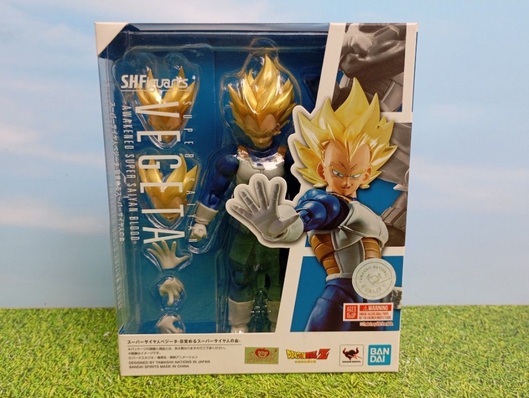 S.H Figuarts Bandai Shf Vegeta Awakened Super Saiyan Blood - BIB, Toys ...