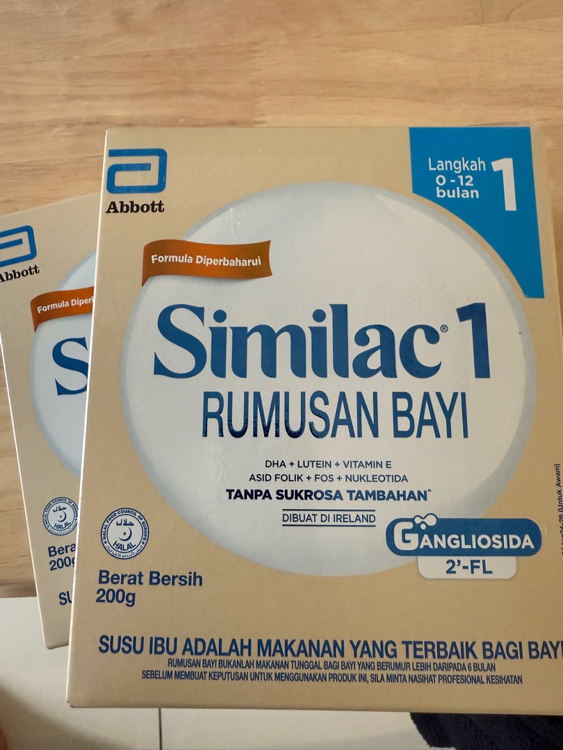 Similac Step 1 200g x 2 , Babies & Kids, Nursing & Feeding ...
