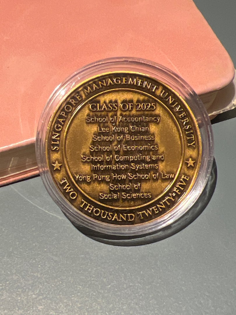 SMU Class of 2025 Commemorative Coin, Hobbies & Toys, Memorabilia ...