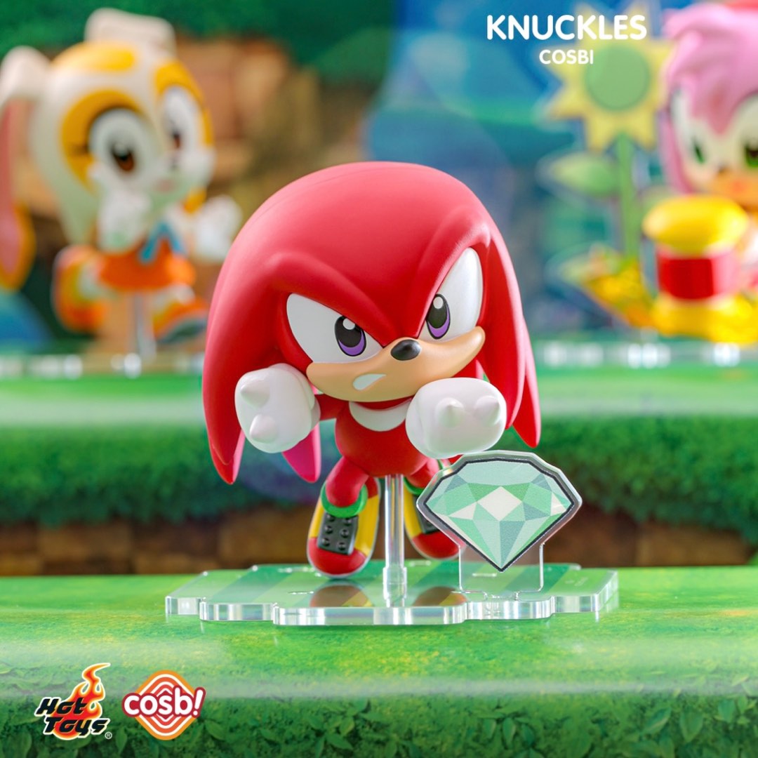 Sonic the Hedgehog Knuckles COSBI Collection Random Blind Box Mini ...
