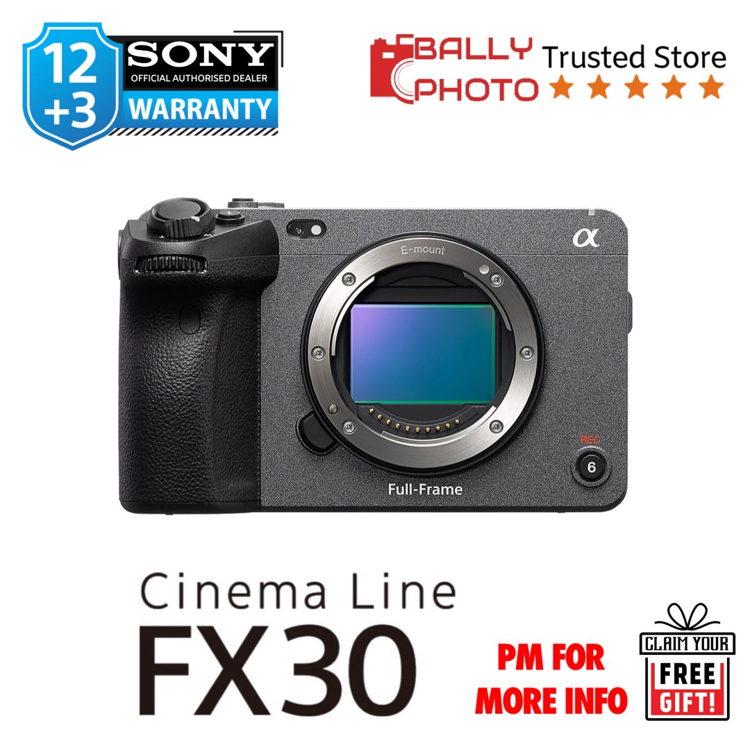 Sony FX30 Cinema Camera Body | Fx 30 | fx30 | fx-30, Photography ...