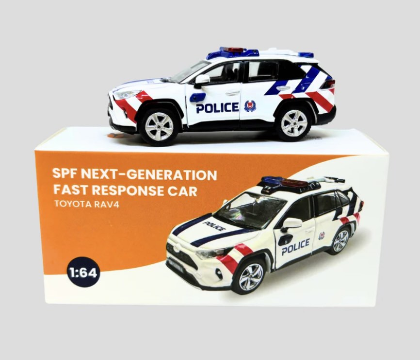 SPF Toyota RAV4 Fast Response car 1/64, Hobbies & Toys, Toys & Games on ...
